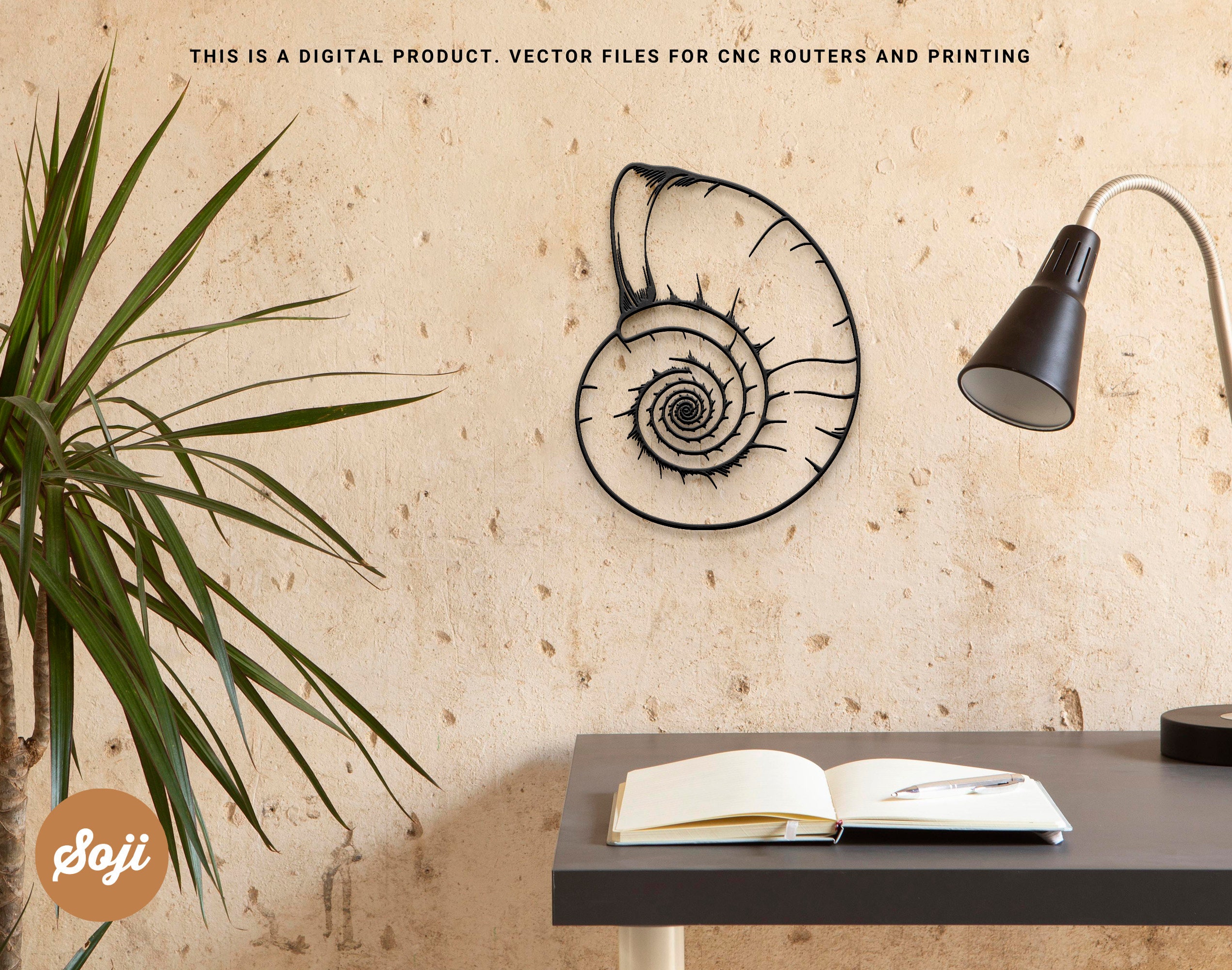 Sea Shell Svg Laser Cut Files Dxf File for Plasma Sea Shells Cricut Svg ...