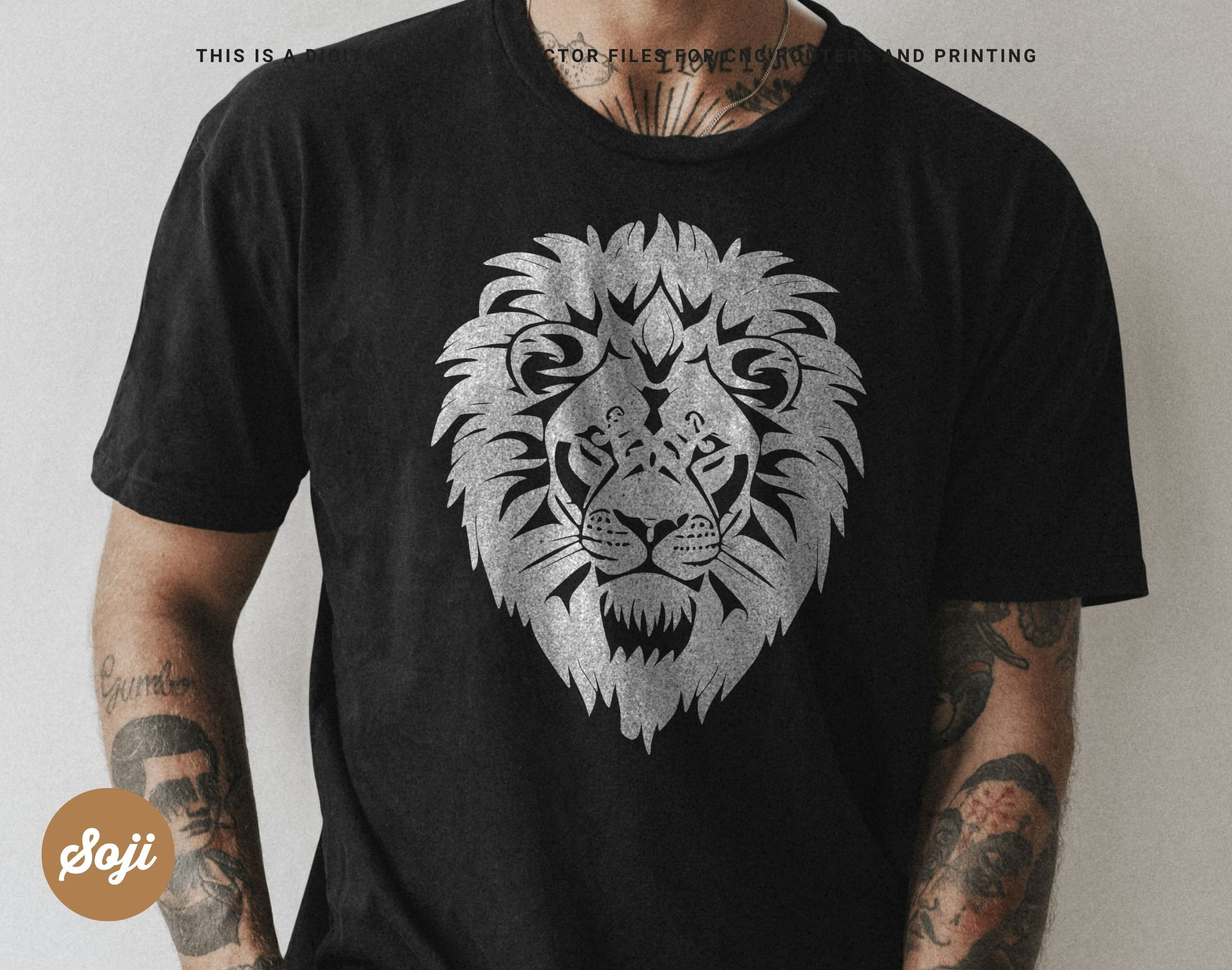 Lion Head Svg Bundle Laser Cut Files Lion King Dxf File Cricut Files ...