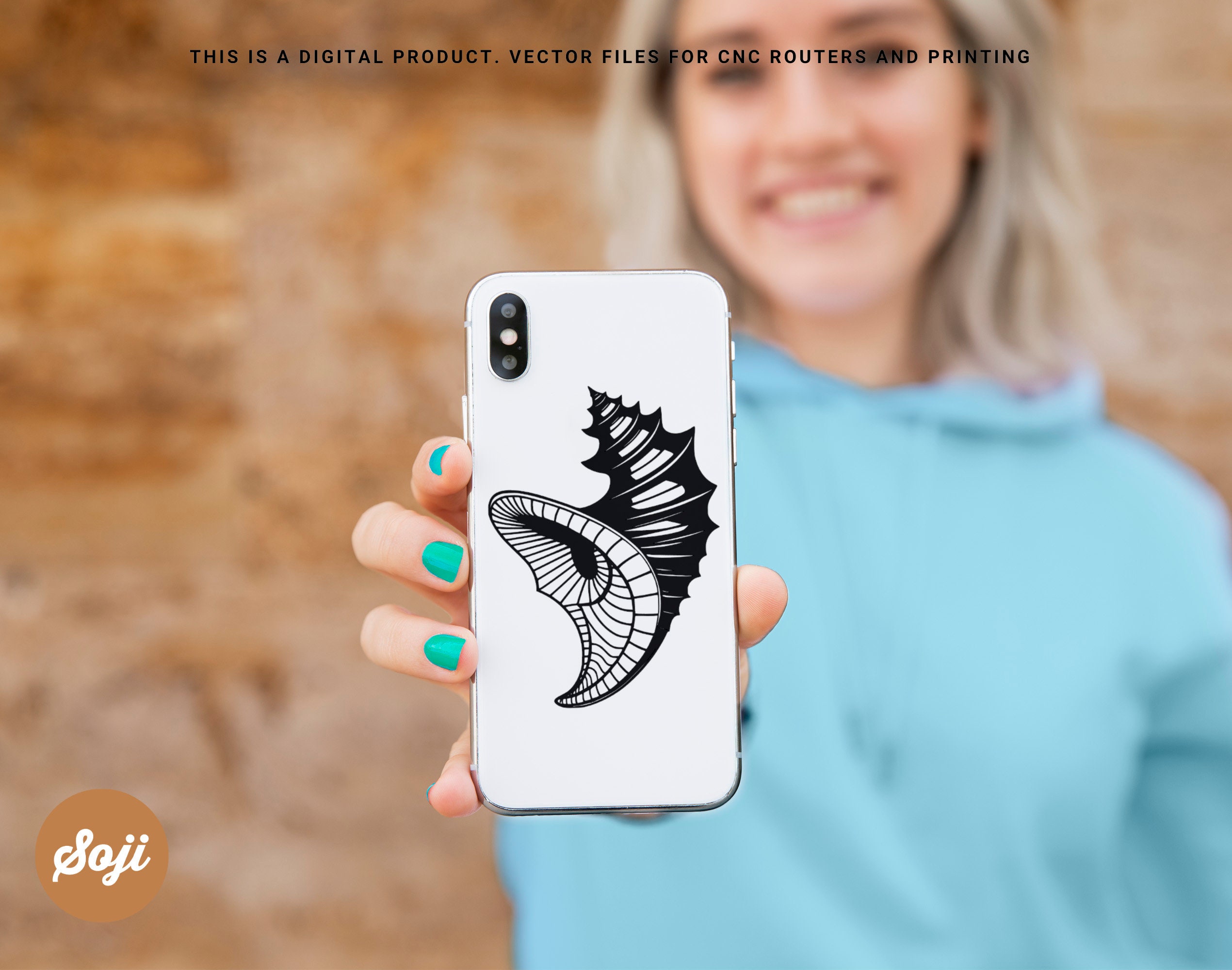 Sea Shell Svg Laser Cut Files Dxf File for Plasma Sea Shells Cricut Svg ...