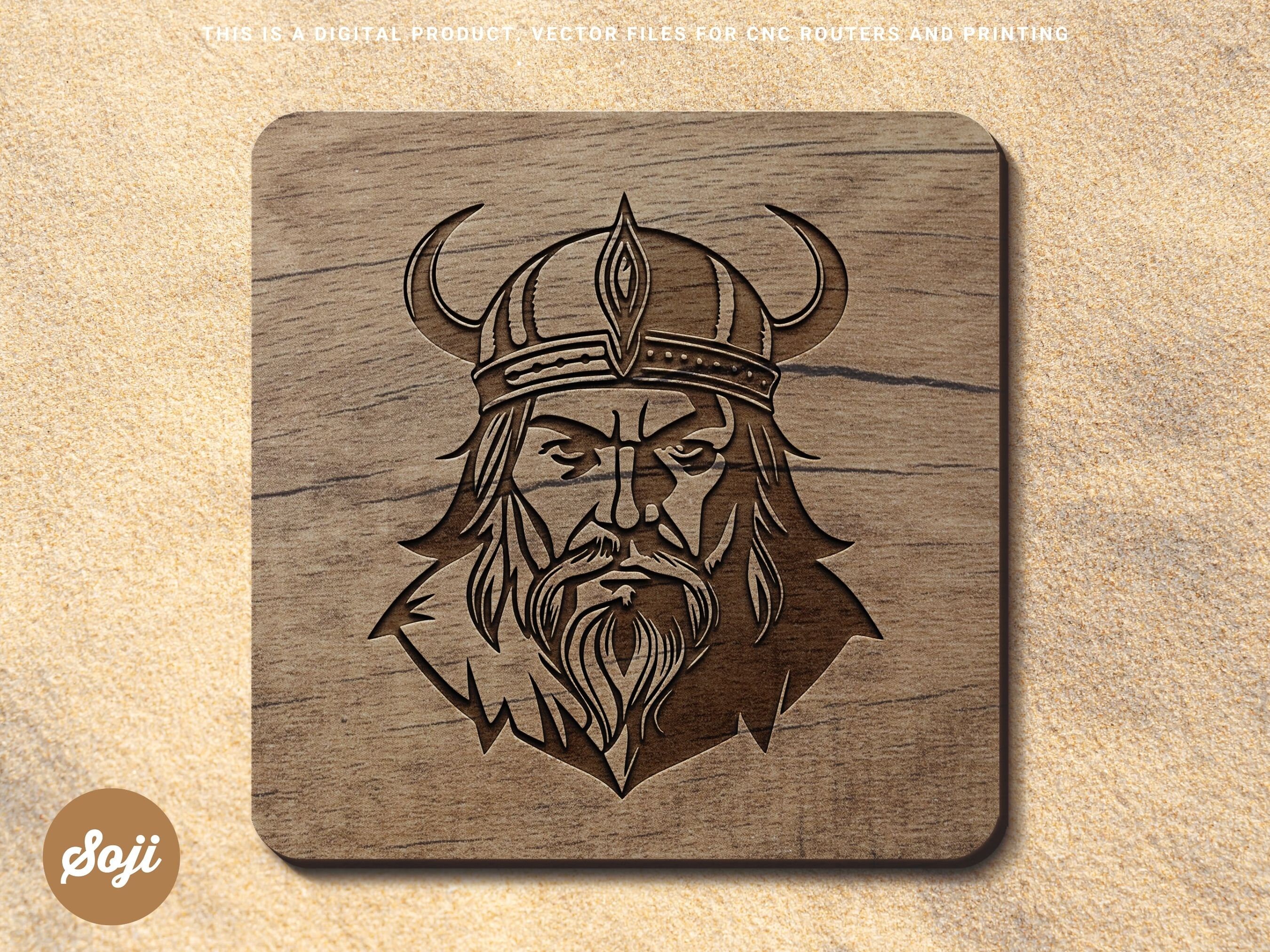 Viking Svg Laser Cut Files Dxf File for Laser Cricut Svg Files - Etsy