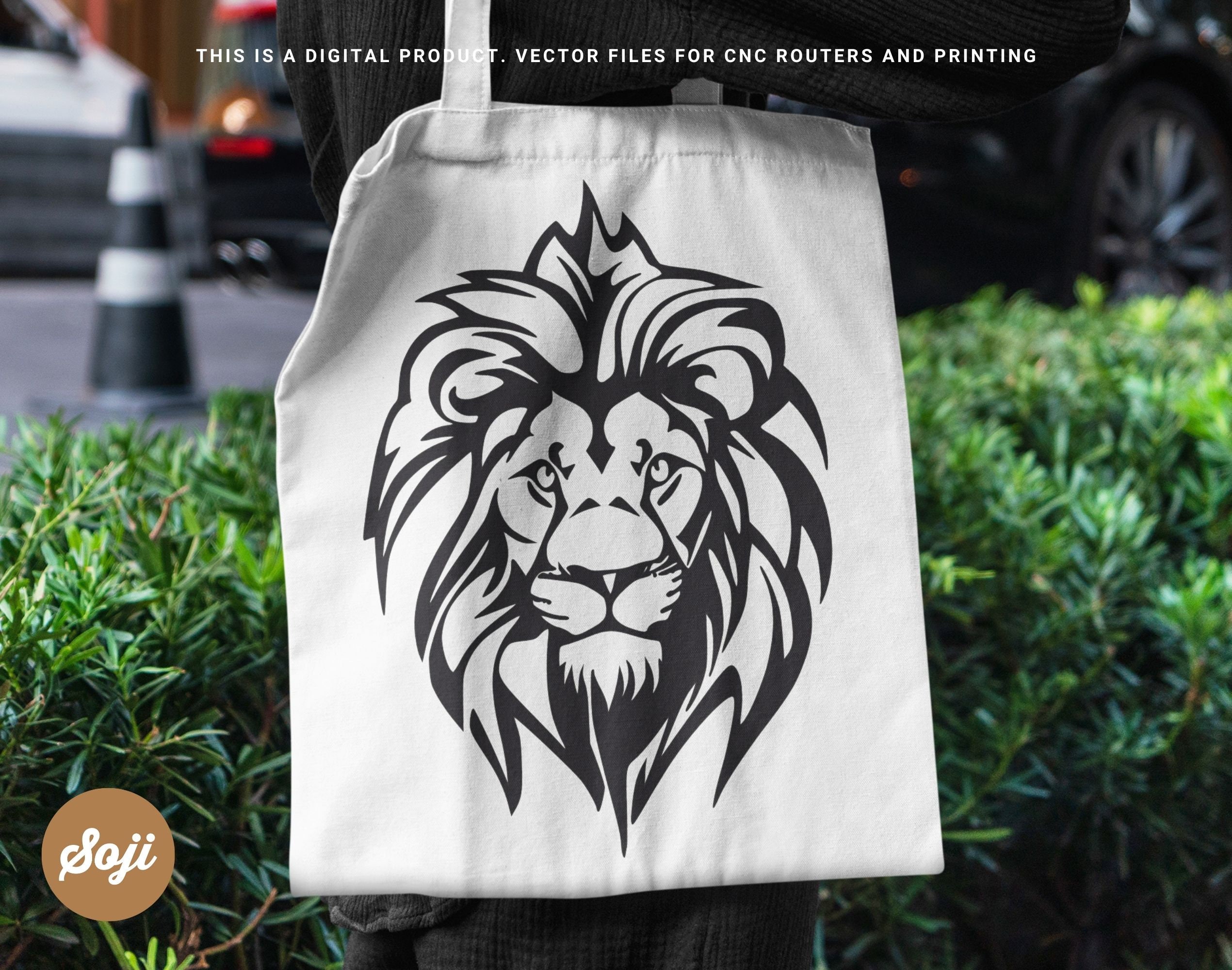 Lion Head Svg Bundle Digital Prints Lion King Dxf File Animal Svg ...