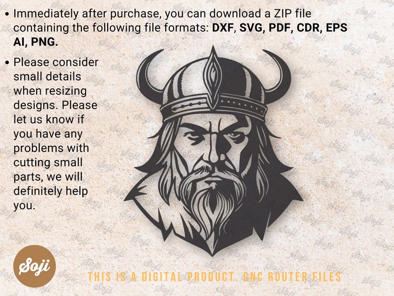 Viking Svg Laser Cut Files Dxf File for Laser Cricut Svg Files - Etsy