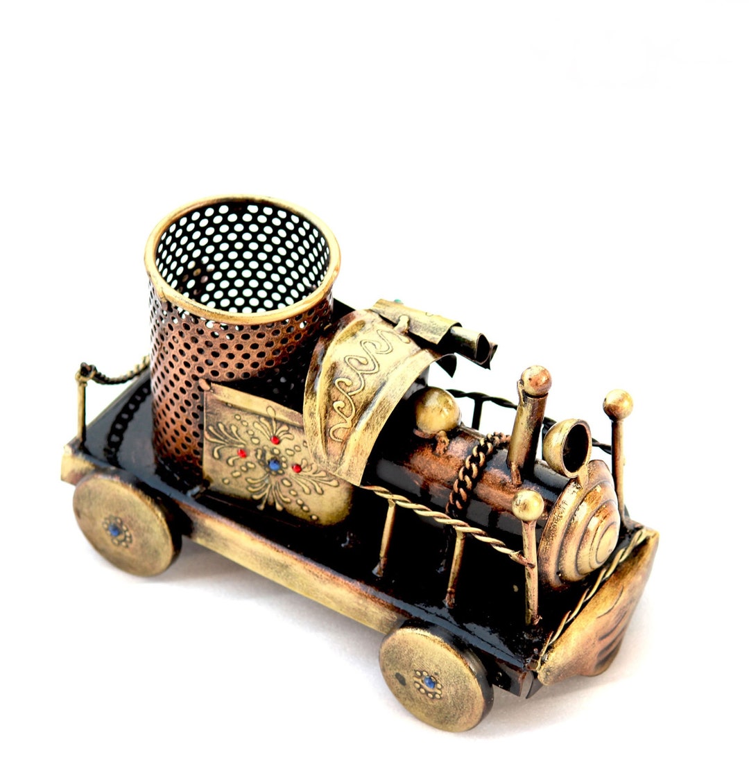 Indian Handcrafted Train Engine Showpiece for Home Decor and Gifting - Etsy