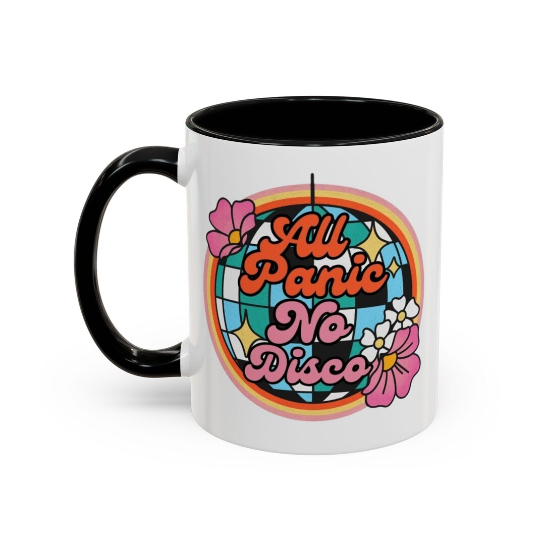 Anxiety, All Panic No Disco, Vintage Inspired Mug - Etsy