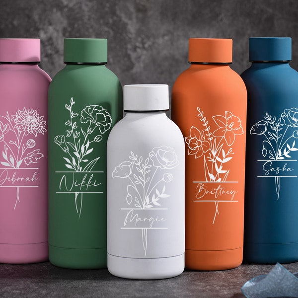Personalized Insulated Water Bottle - Etsy
