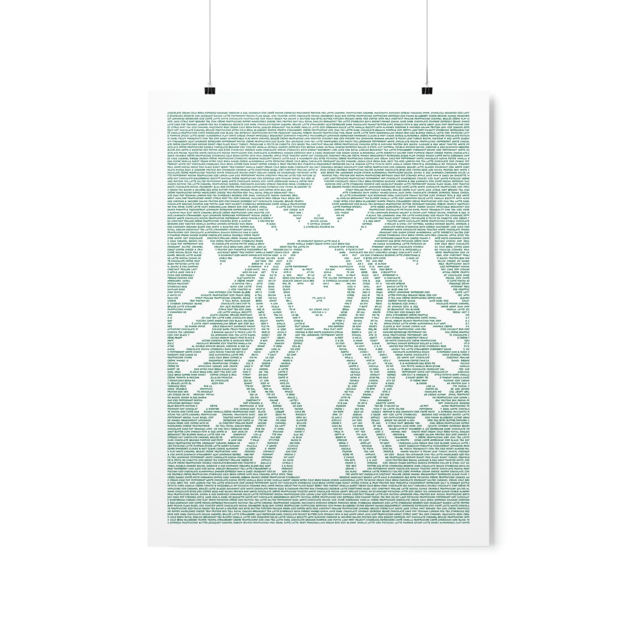 Starbucks Logo Poster - Etsy