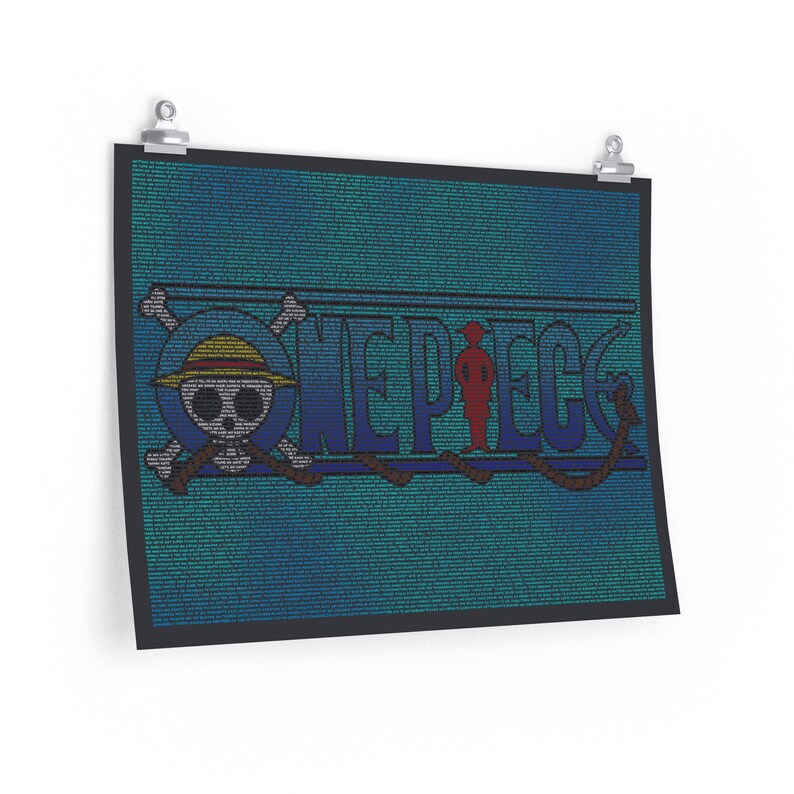One Piece Opening sub Poster - Etsy