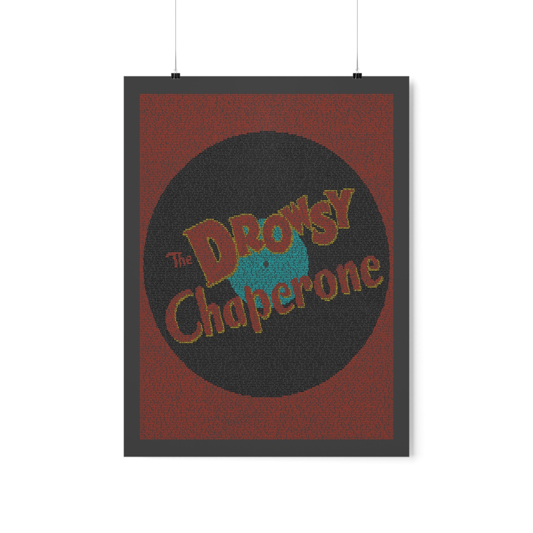 The Drowsy Chaperone Musical Poster - Etsy