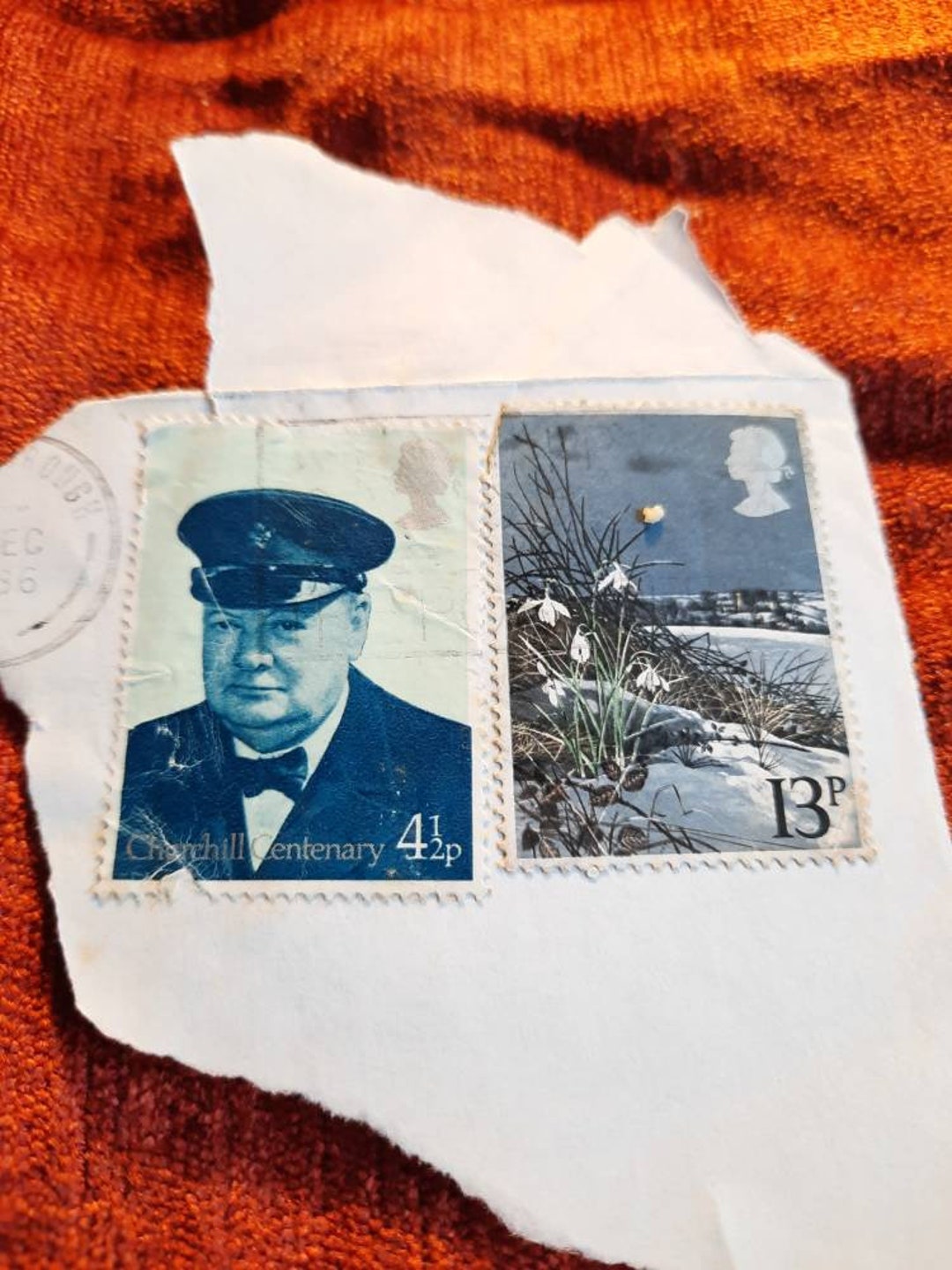 Churchill Centenary Stamp, 1986 - Etsy