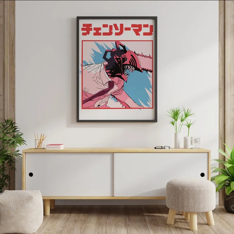 Chainsaw Man Cover Art - Etsy