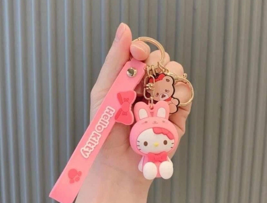 Hello Kitty Keychains, Keys Holder, Sanrio, Keys - Etsy
