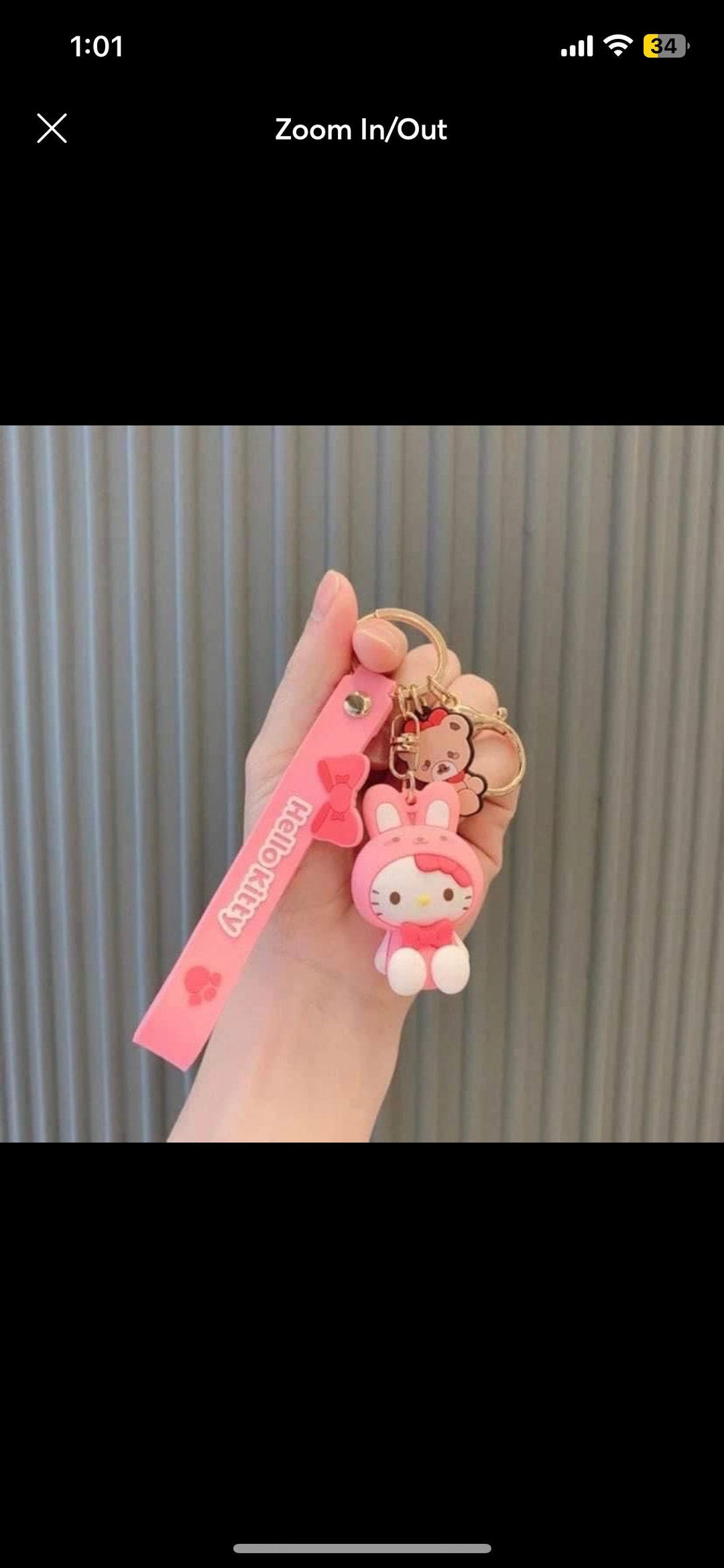 Hello Kitty Keychains Keys Holder Sanrio Keys - Etsy