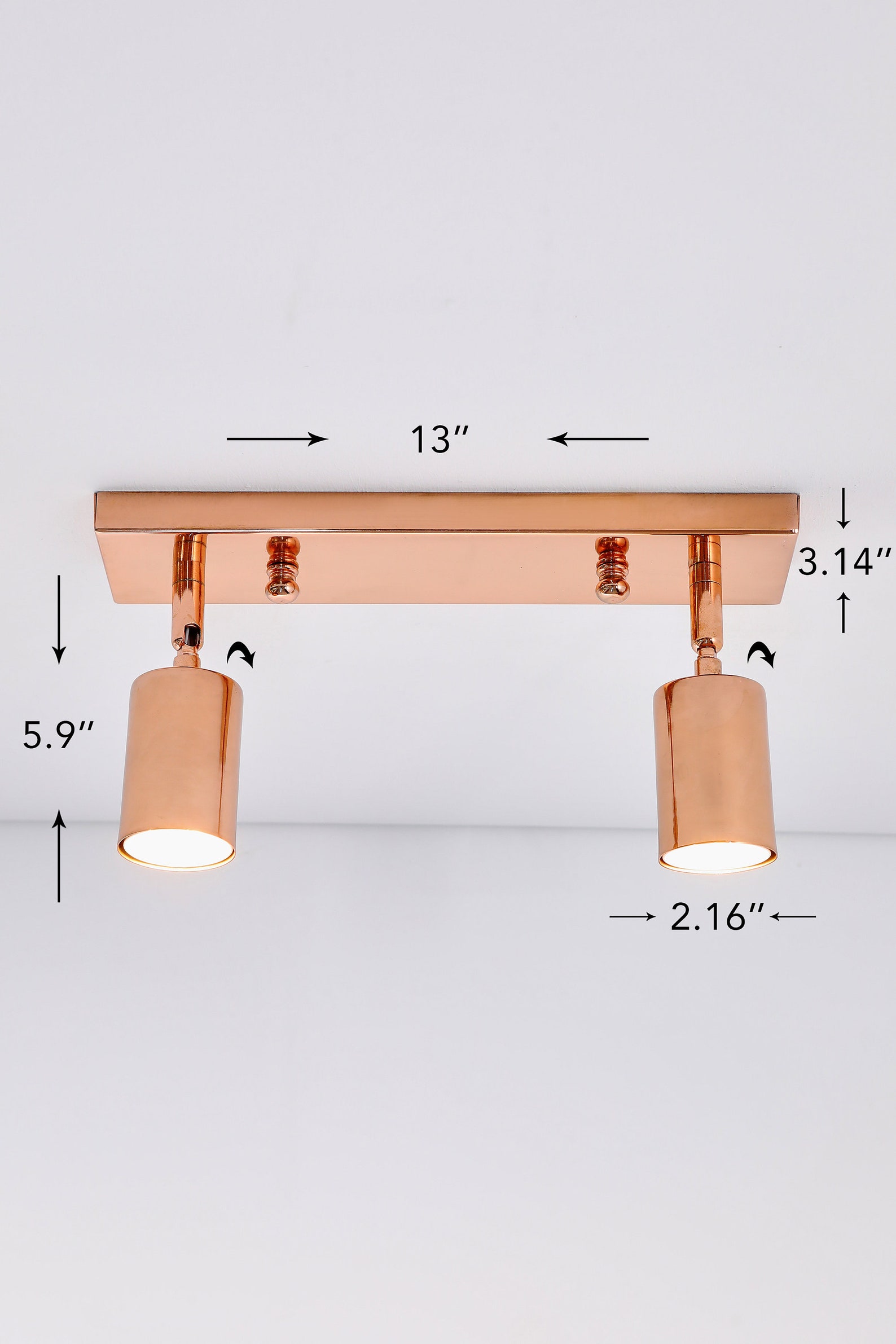 ROTATABLE Spotlight MODERN Lighting Minimalist Ceiling Spot - Etsy