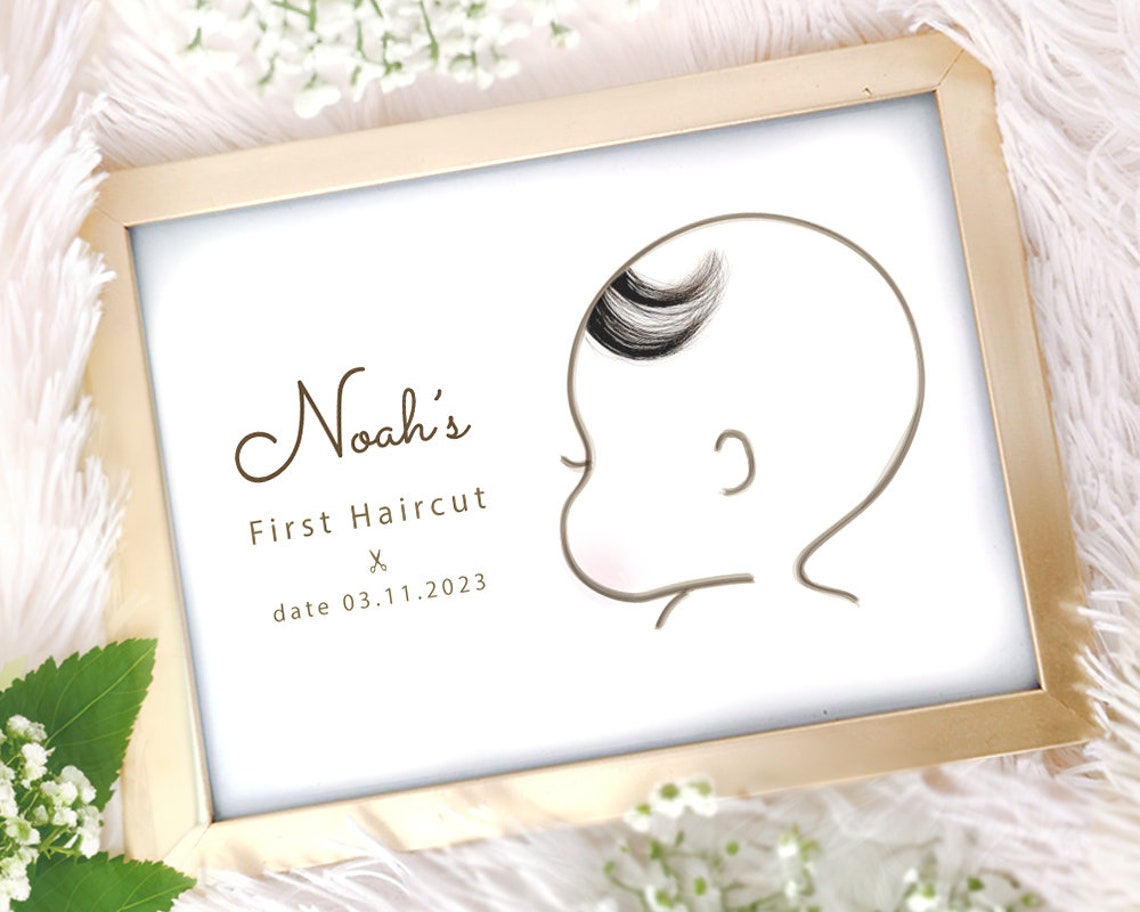 Baby's First Haircut DIY Create Lasting Memories digital Download ...