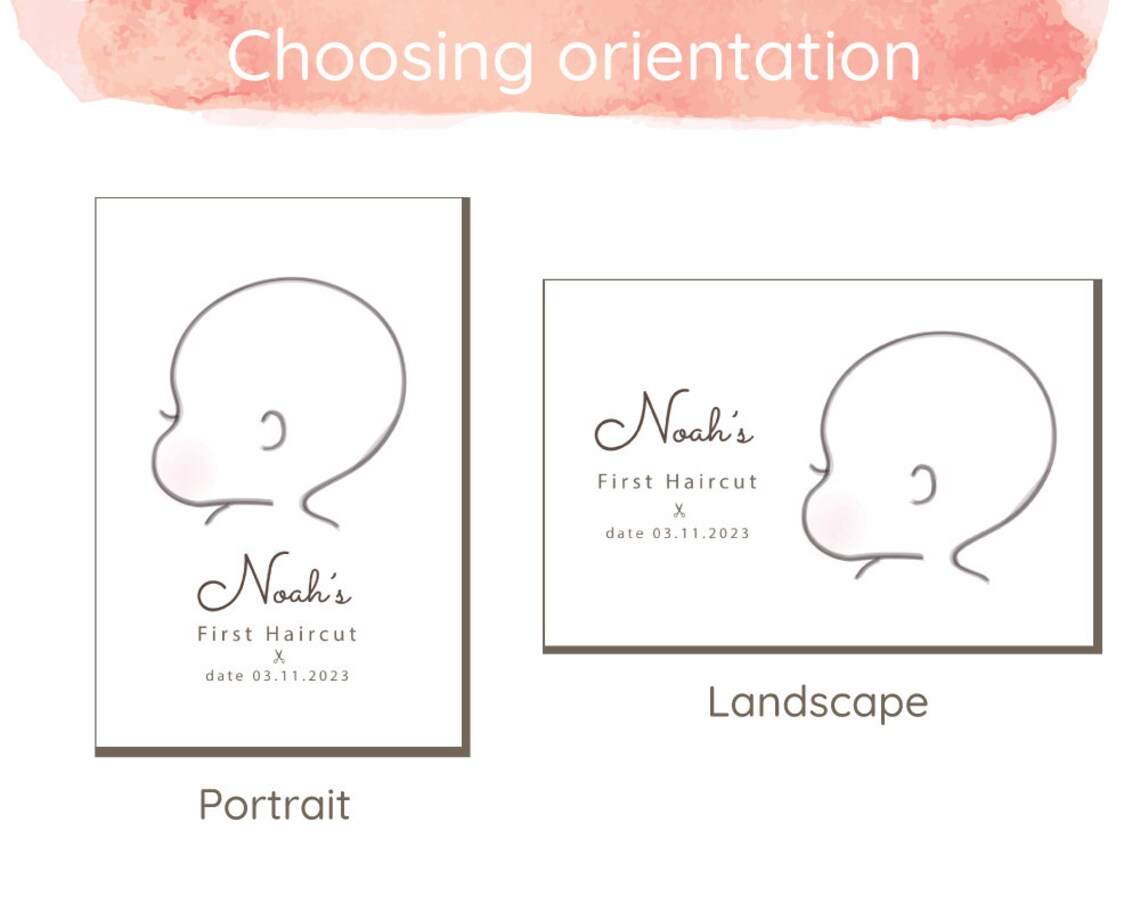 Baby's First Haircut DIY Create Lasting Memories digital Download ...