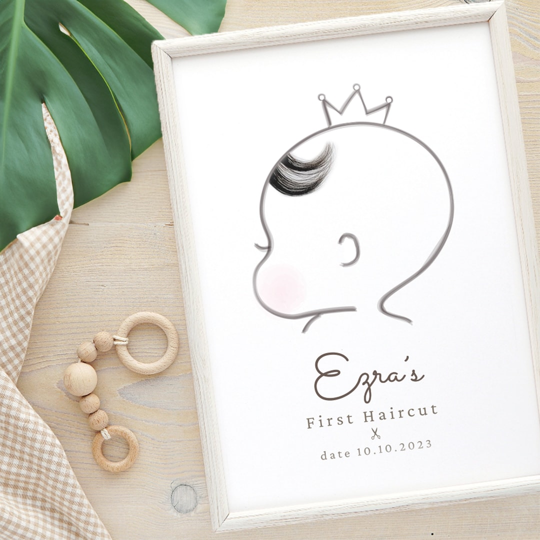 Baby's First Haircut With Crown - DIY Create Lasting Memories , Baby ...