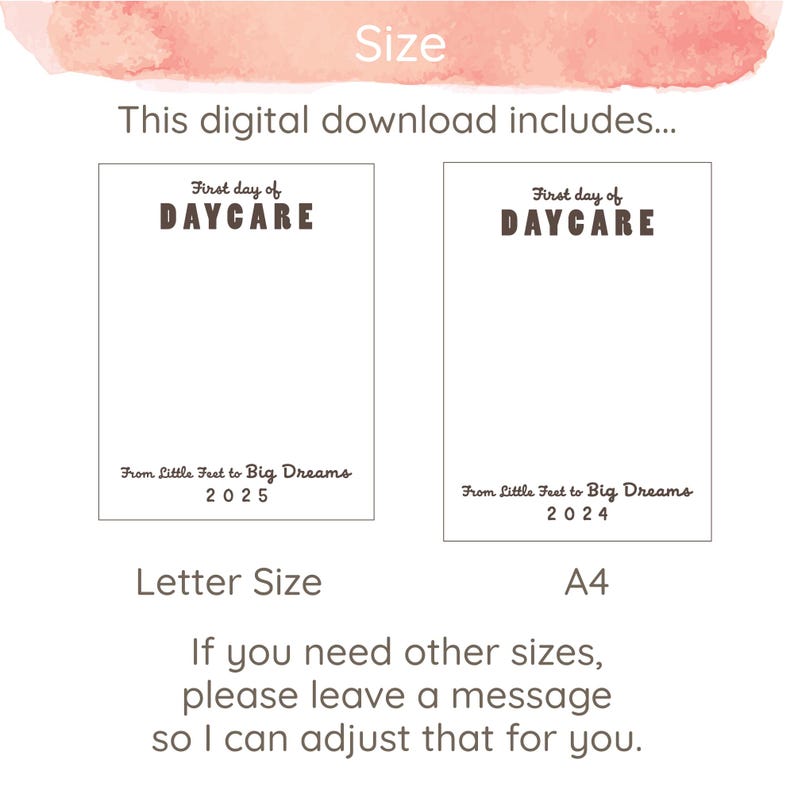 First Day of Daycare Footprint Art Project 2025 ｜ Back to School ...