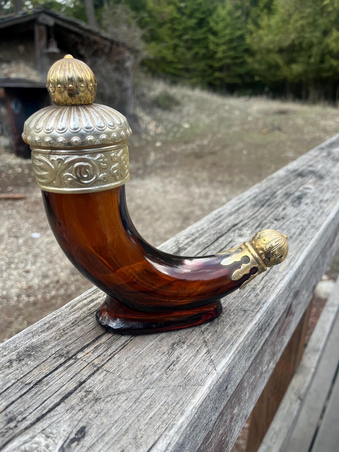 Vintage Avon Viking Horn Aftershave Bottle - Etsy