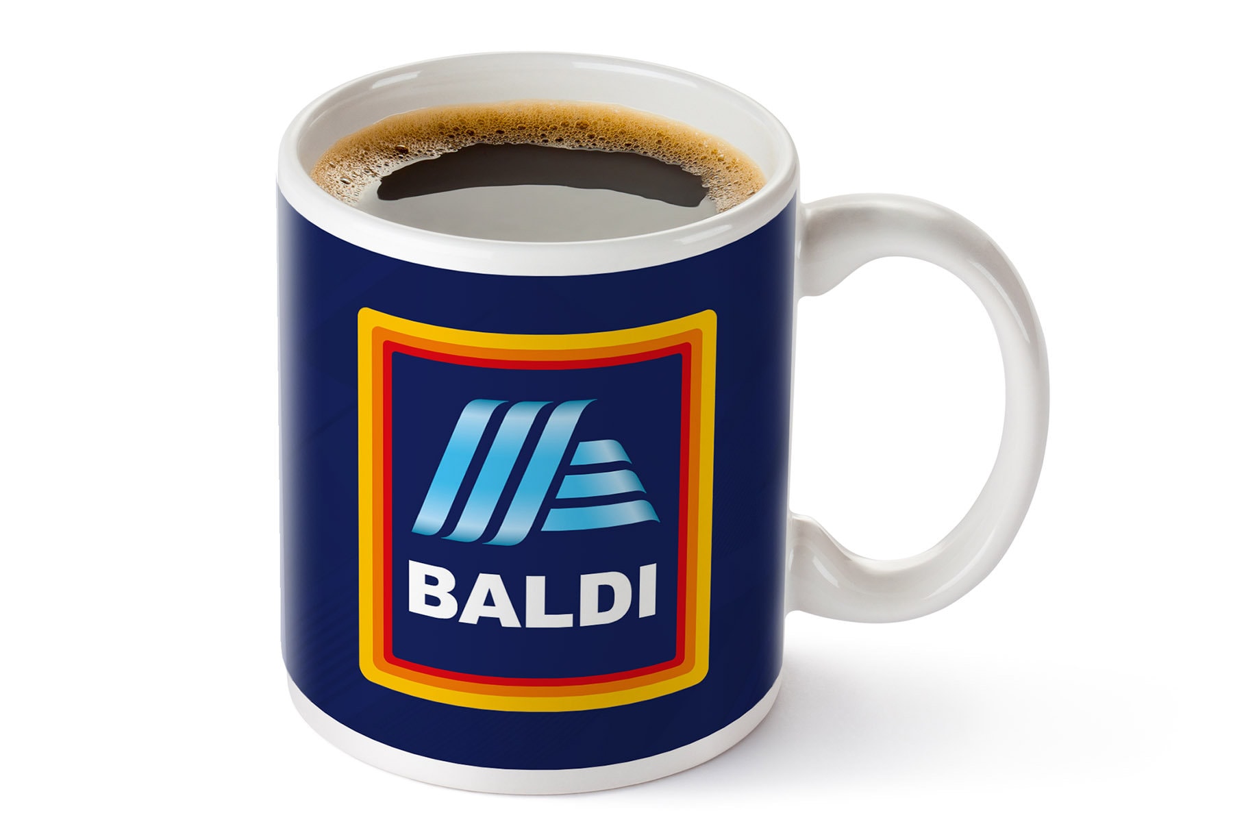 Funny "baldi" Mug: Aldi Logo Parody - Novelty Gift - Etsy UK