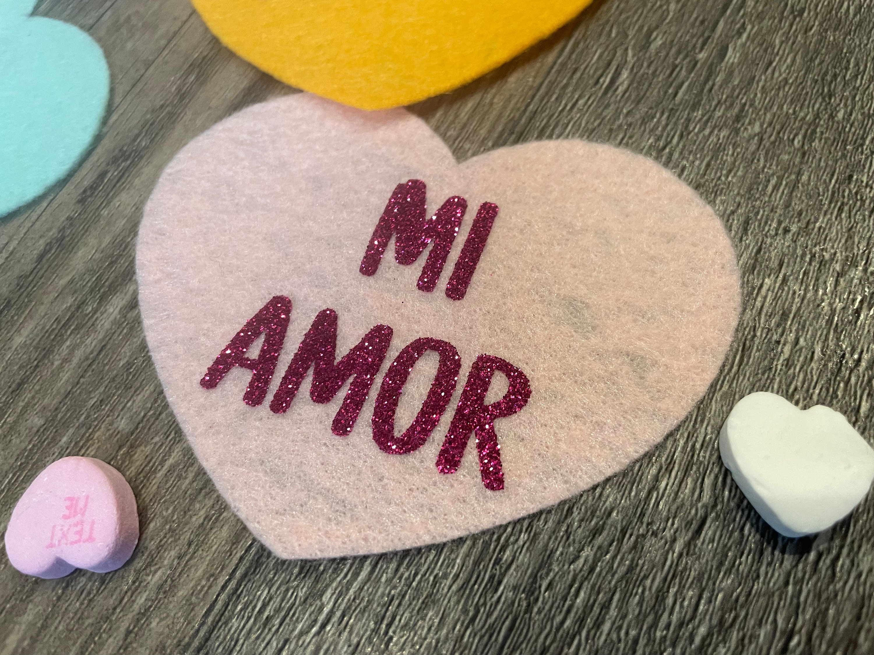 Día De San Valentín Garland / Spanish Conversation Hearts - Etsy