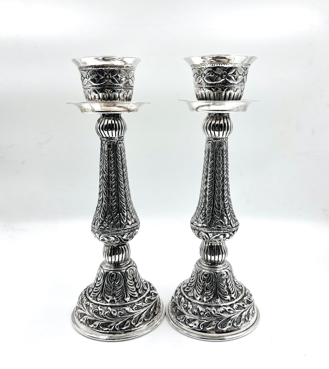 Art Deco Candle Stand. Weight 365grams single - Etsy