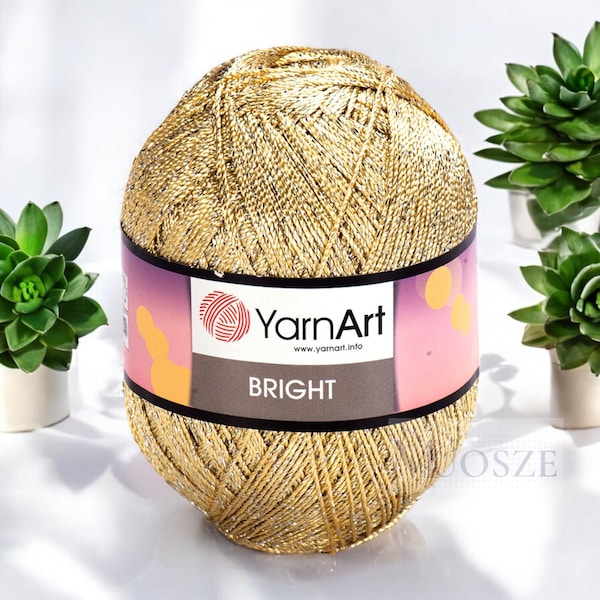 Shiny Crochet Yarn - Etsy