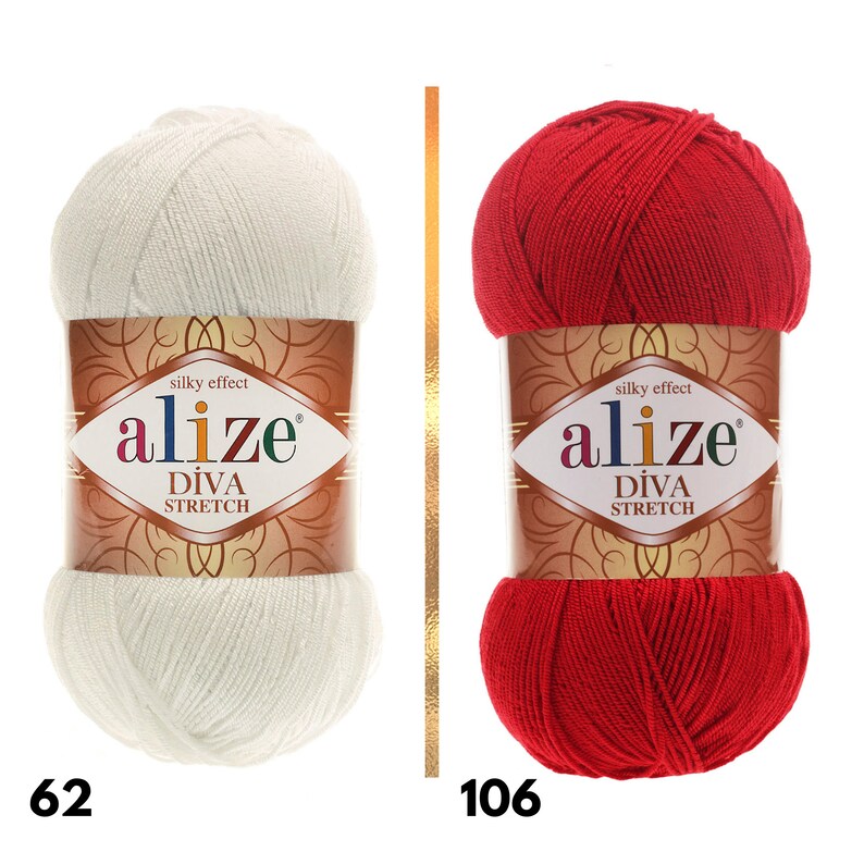 Alize Diva Stretch, Bikini Yarn, Bikini Stretch, Elastic Yarn,elastic ...