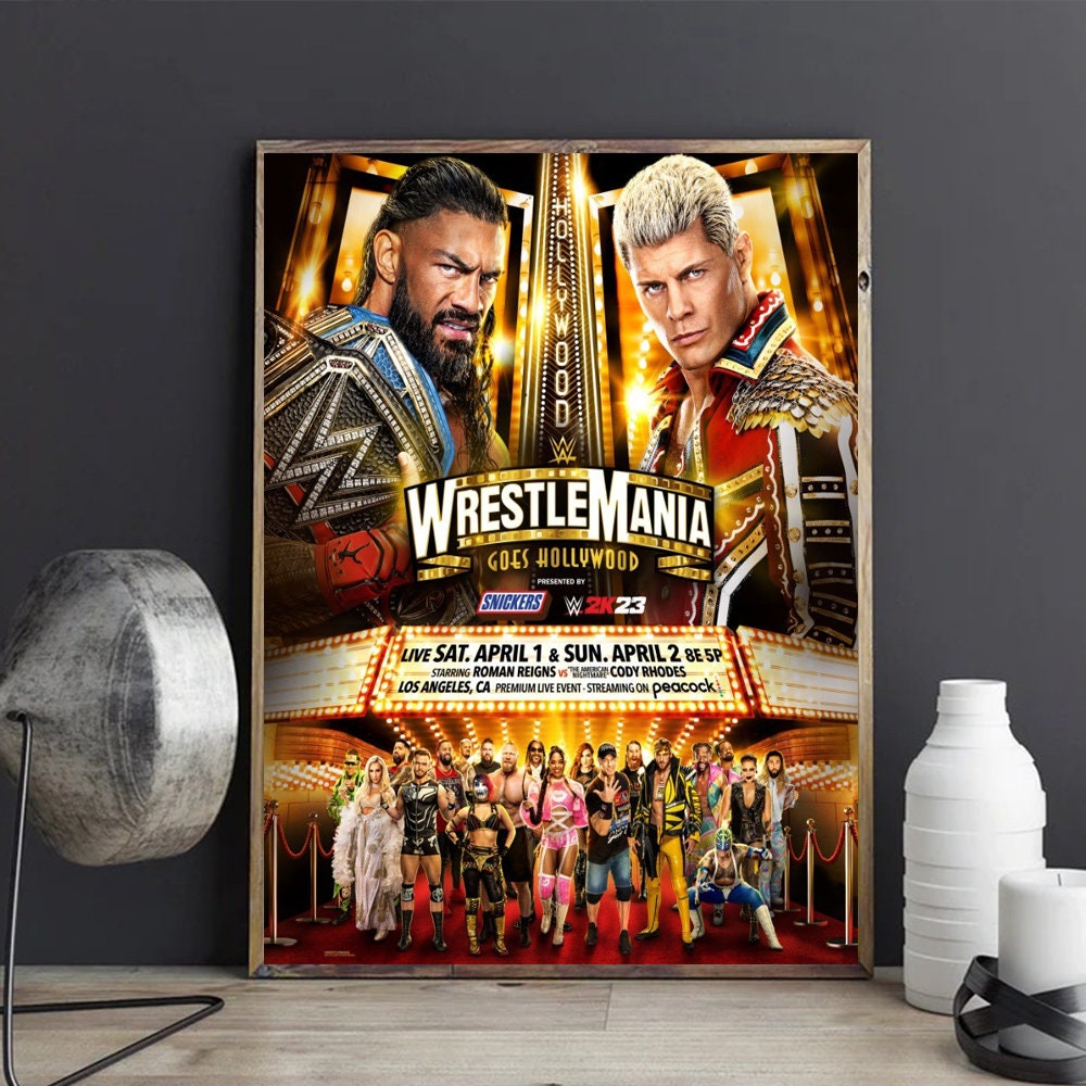 Wrestlemania 29 Promotional Poster
