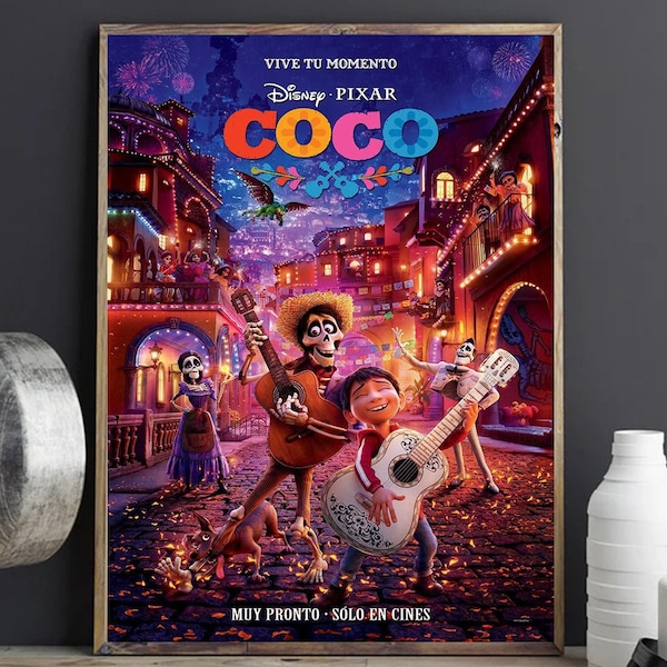 Coco Movie Poster - Etsy
