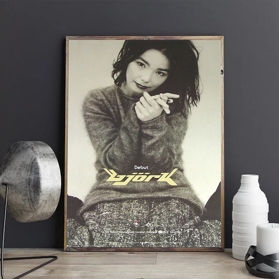 Bjork Debut Poster