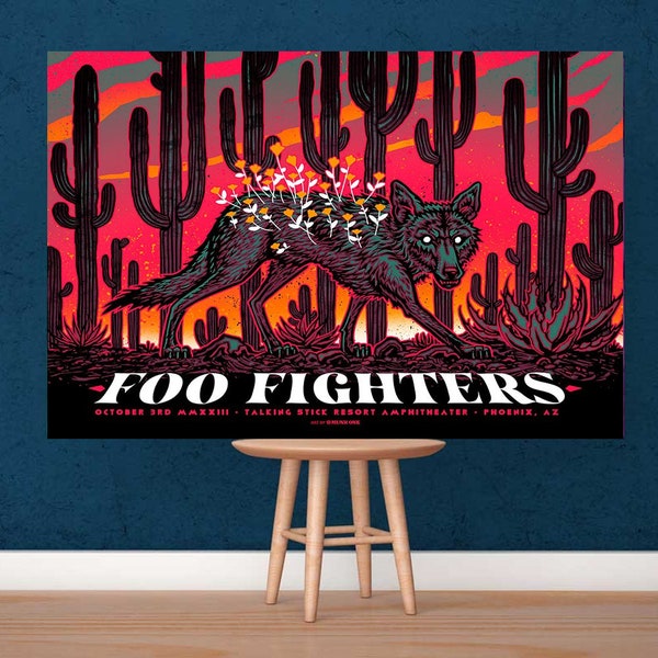 Foo Fighters Tour Poster - Etsy