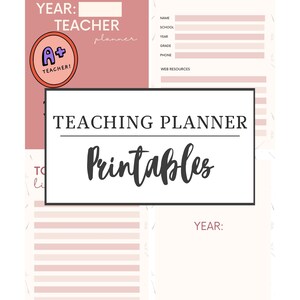 The Ultimate Academic Year Teacher Planner: Organize Your Lessons ...