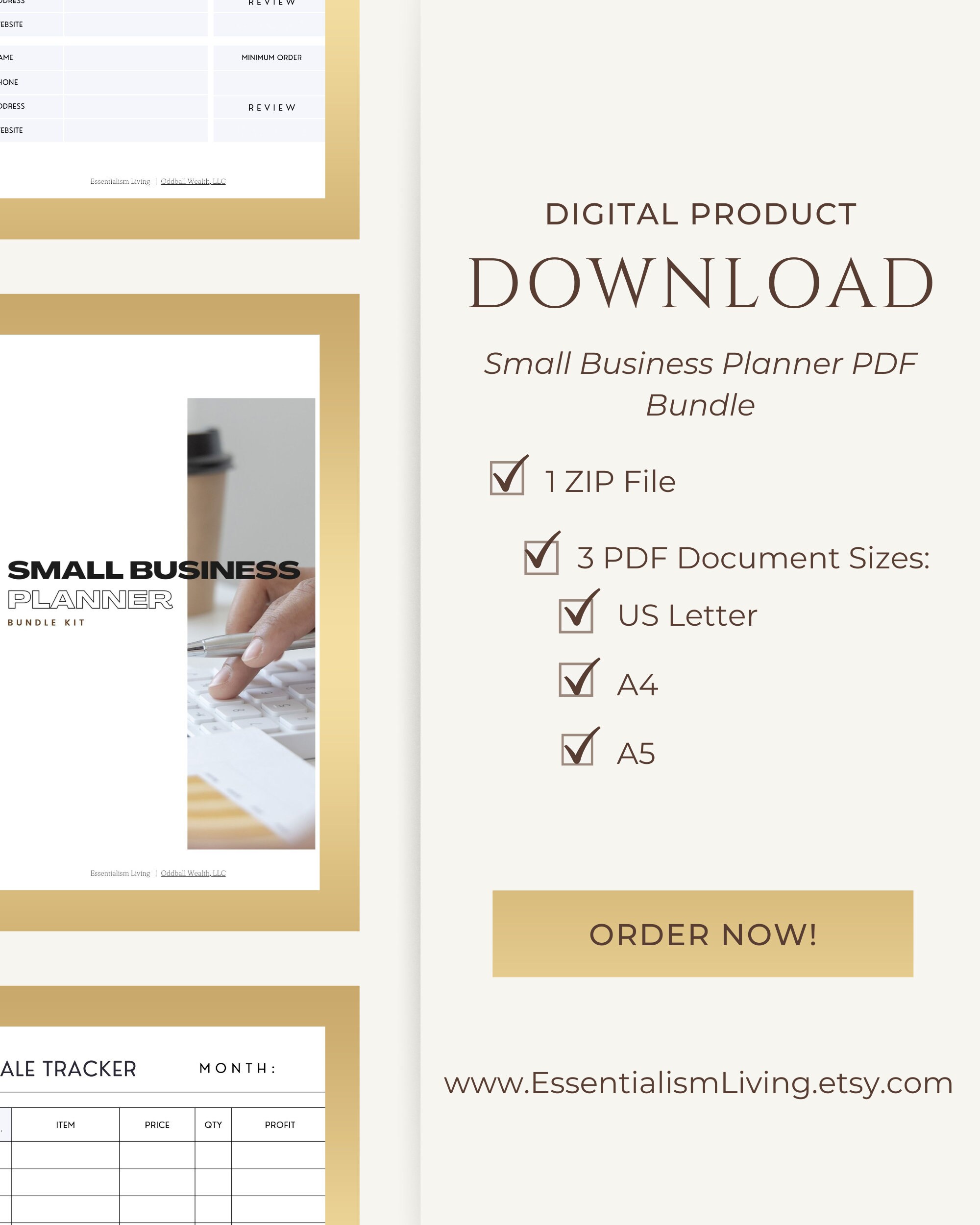 Ultimate Small Business Planner and Tracker! Boost Productivity and ...
