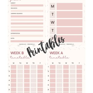 The Ultimate Academic Year Teacher Planner: Organize Your Lessons ...