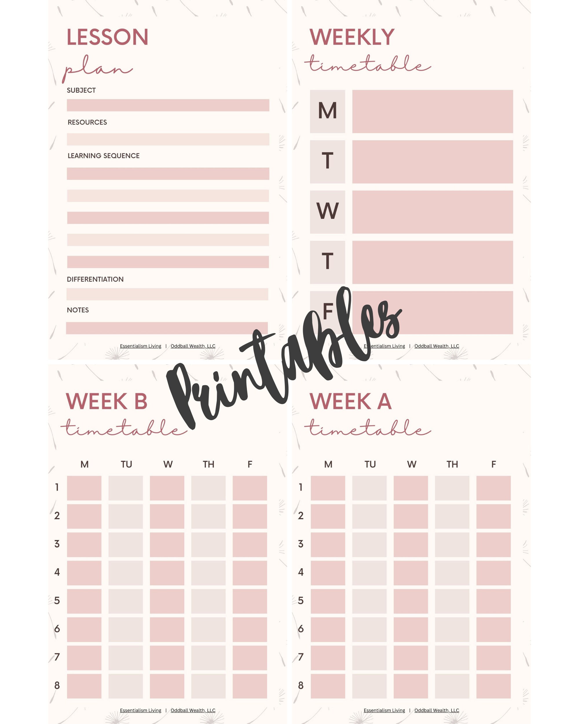 The Ultimate Academic Year Teacher Planner: Organize Your Lessons ...