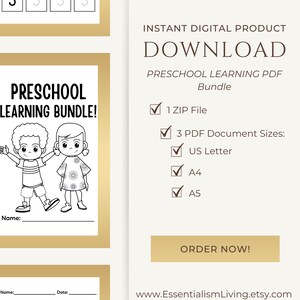 Preschool Workbook, Preschool Printables, Preschool Worksheets ...