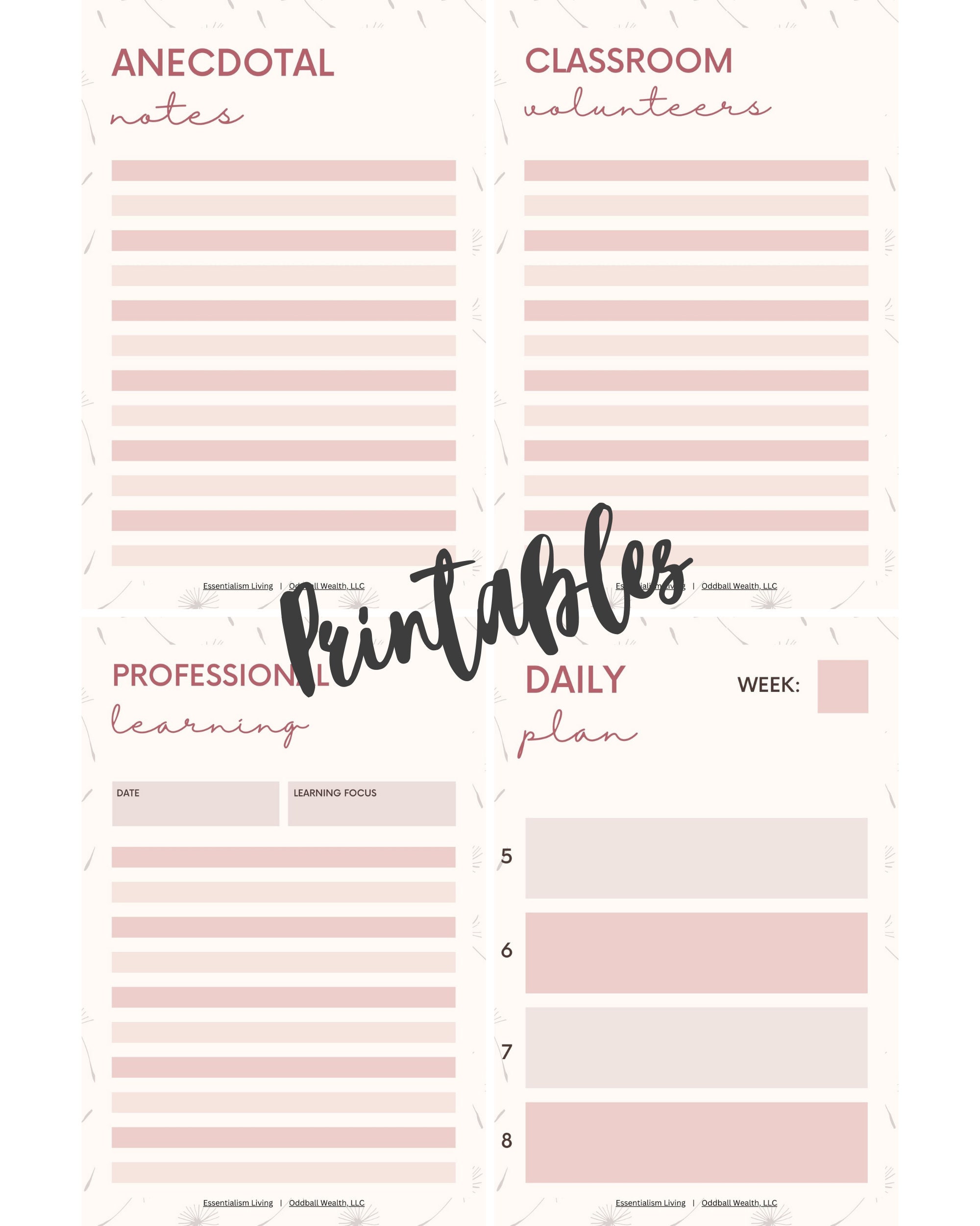 The Ultimate Academic Year Teacher Planner: Organize Your Lessons ...