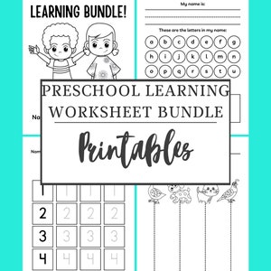 Preschool Workbook, Preschool Printables, Preschool Worksheets ...