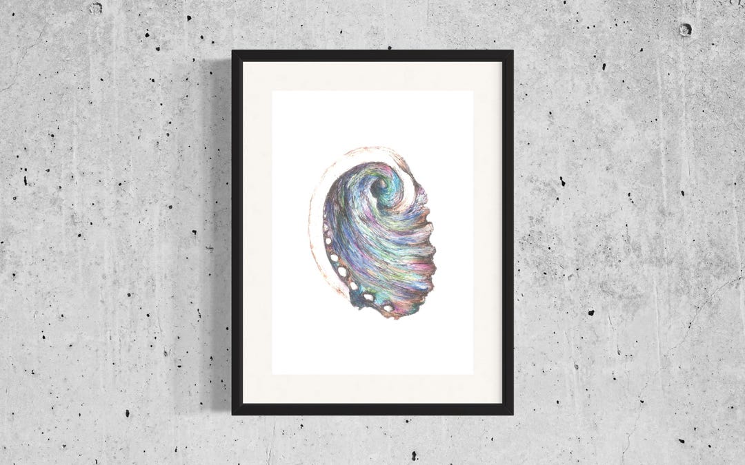 Abalone Shell Art - Etsy