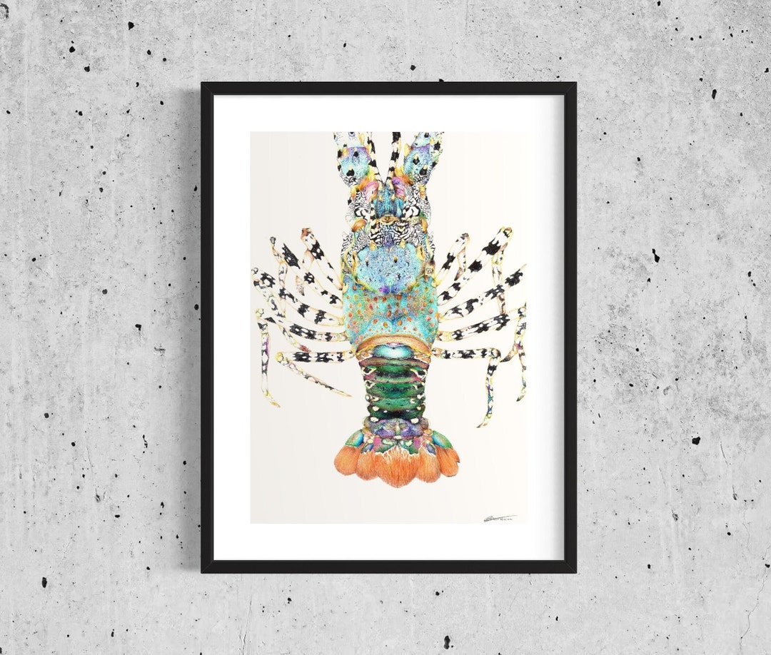 Crayfish Art - Etsy
