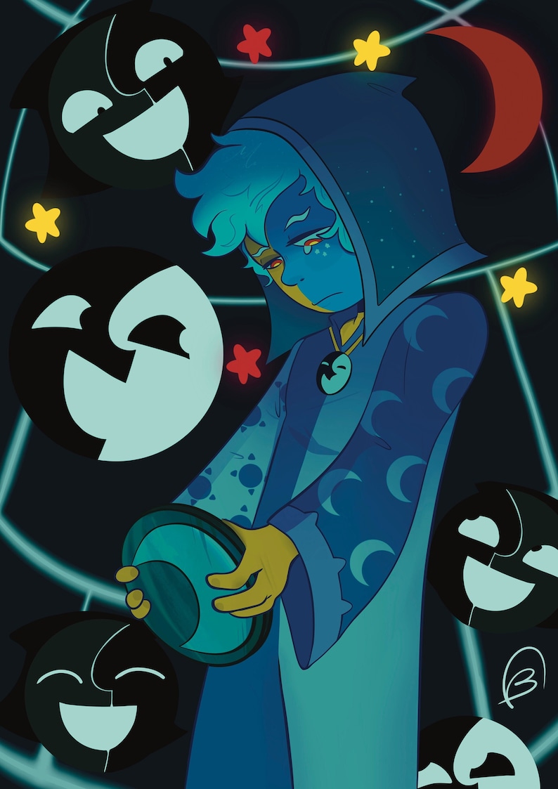 The Collector From the Owl House A4 Print Laminated - Etsy