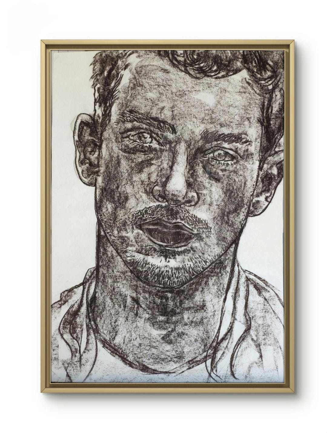 Original Drawing Manu Rios Elite Actor Portrait Handosme Male Fashion ...