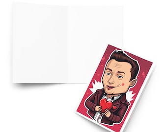 Elon Valentine Card - Etsy