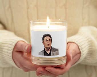 Elon Musk Candle - Etsy