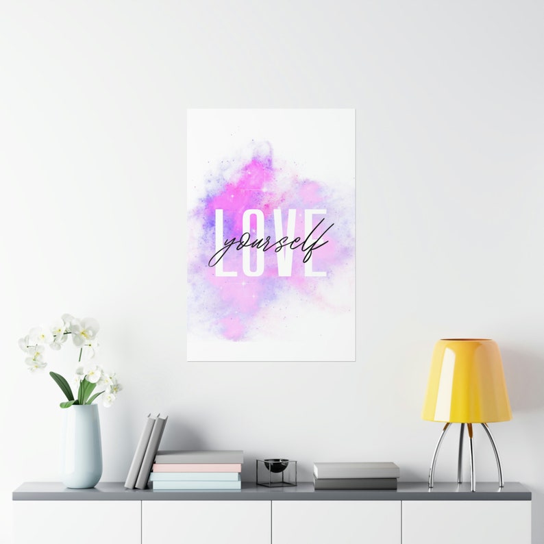 Love Yourself Posters - Etsy