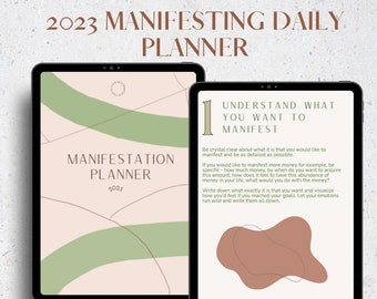 2023 Digital Planner | Manifesting Planner | Manifest Planner ...