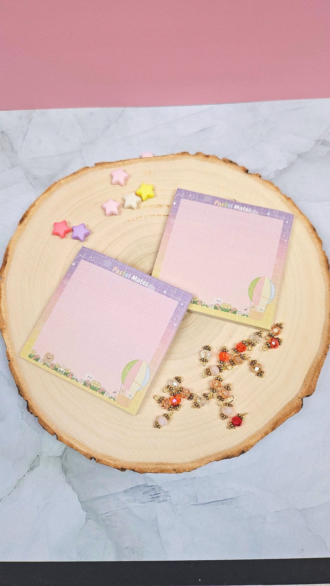 Cottagecore Mates Sticky Notes Pastel Mates 50 Sheet - Etsy
