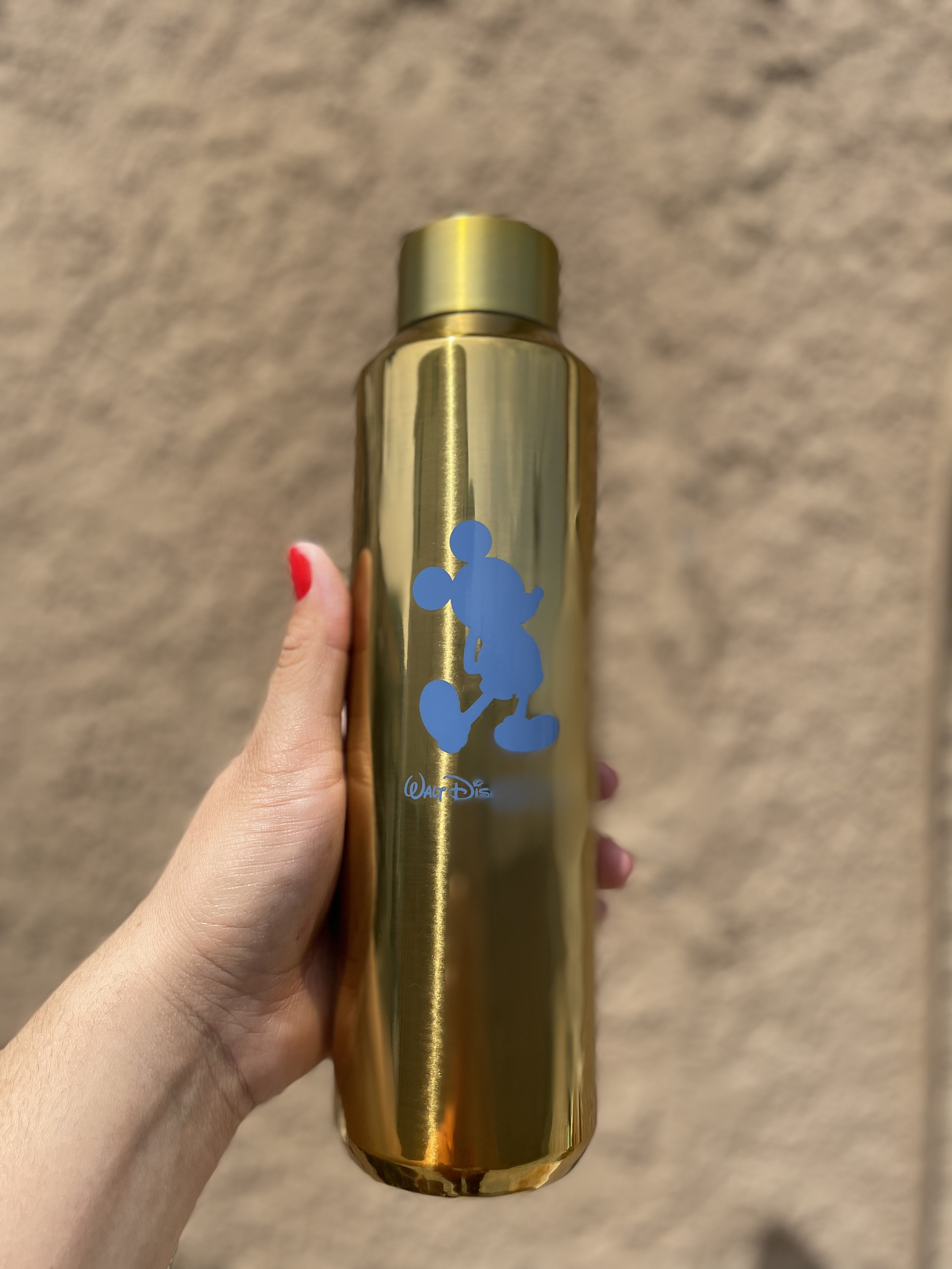 Starbucks Collaboration With Disney Golden Flask Tumbler - Etsy