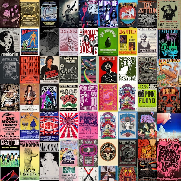 Punk Rock Poster - Etsy