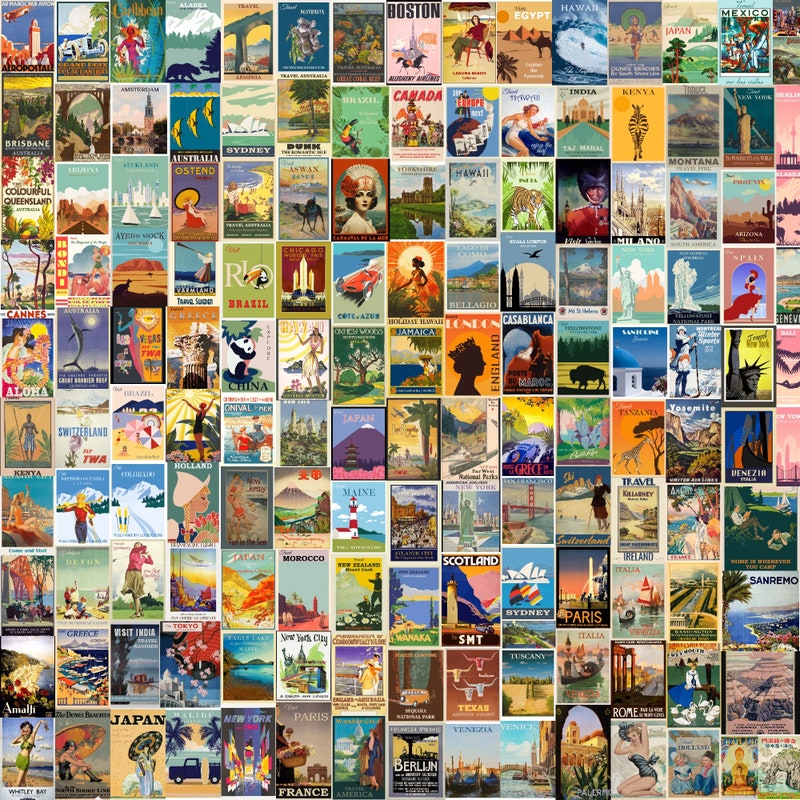 Vintage Travel Posters - Etsy